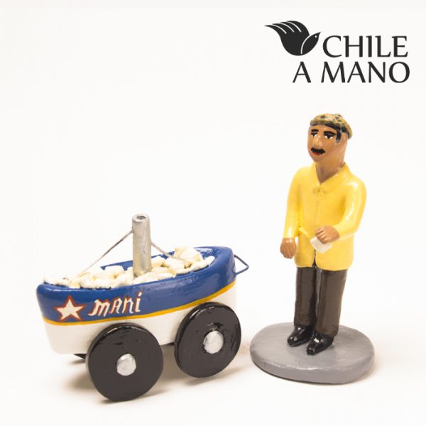 Vendedor con barquito Manicero | Chile a Mano